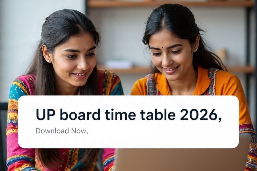 UP board time table 2026 for Class 10th & 12th Complete Exam Schedule ...