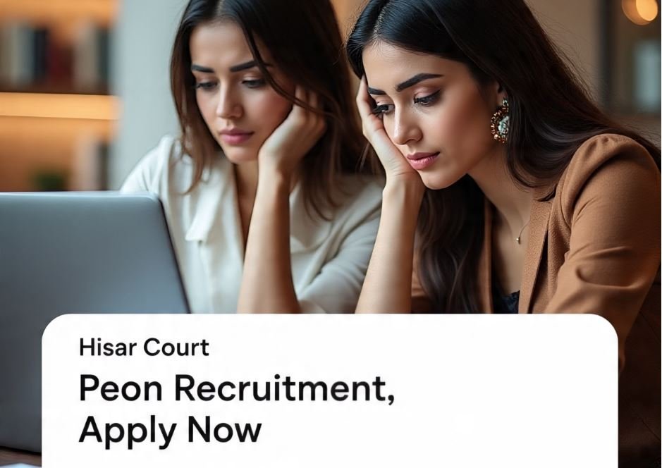 Hisar Court Peon Recruitment 2026, applications for 20 Peon vacancies ...